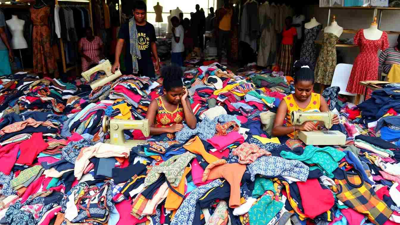 Local Fashion Solutions to Ghana’s Textile Waste Crisis